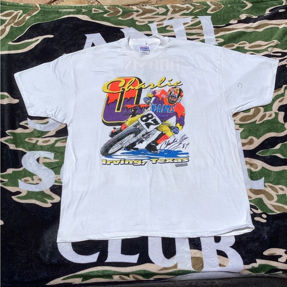 Hanes | Shirts | Vintage Charlie Orr Irving Texas Adams Racing Nwot ...